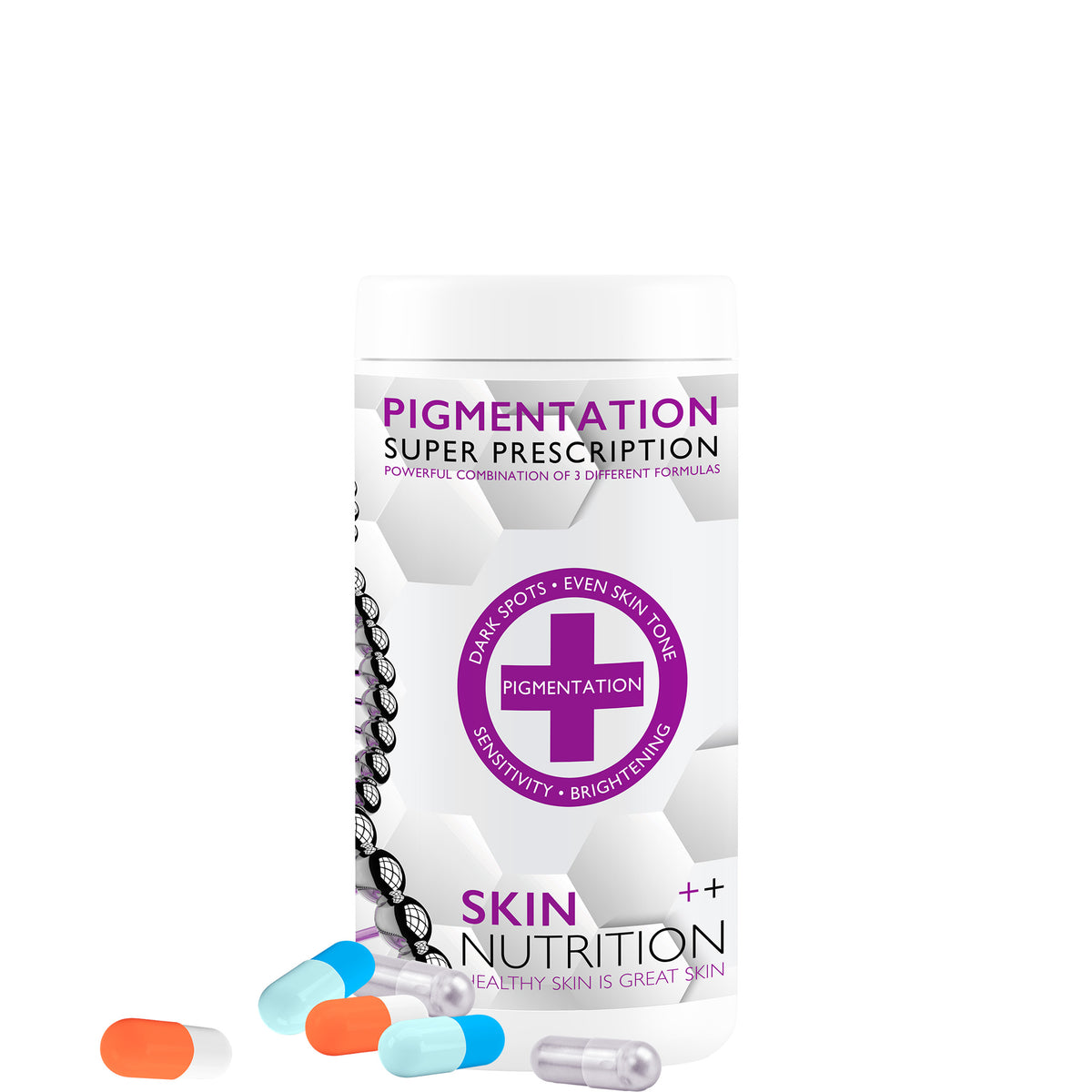 90 Capsules Pigmentation Super Prescription – Skin Nutrition SA