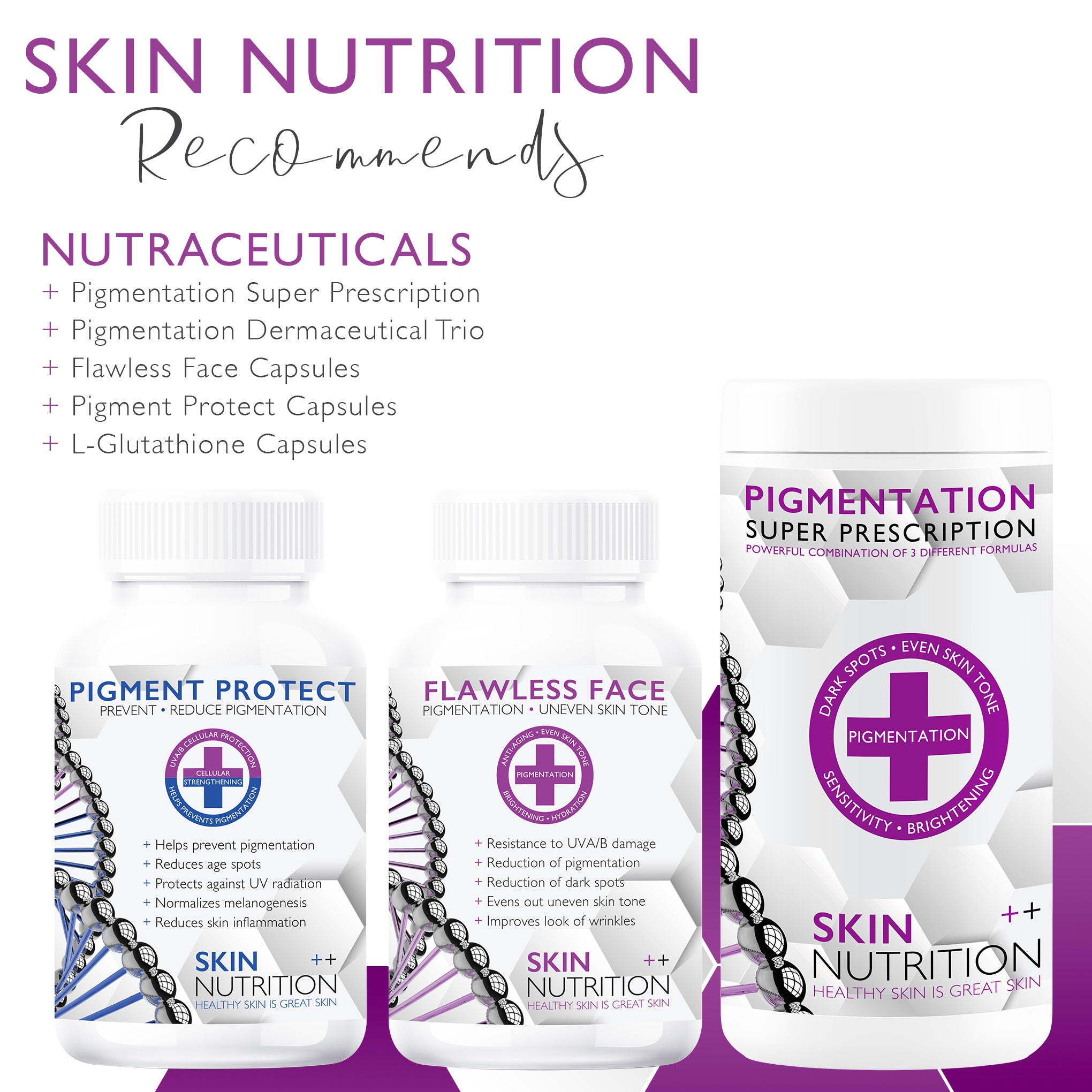 60 Capsules Flawless Face Capsules – Skin Nutrition SA