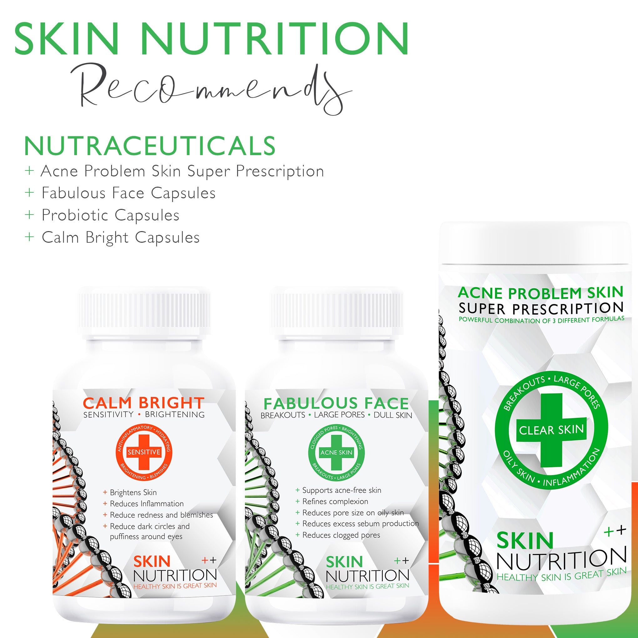 Acne Problem Skin Super Prescription - 90 Capsules – Skin Nutrition SA